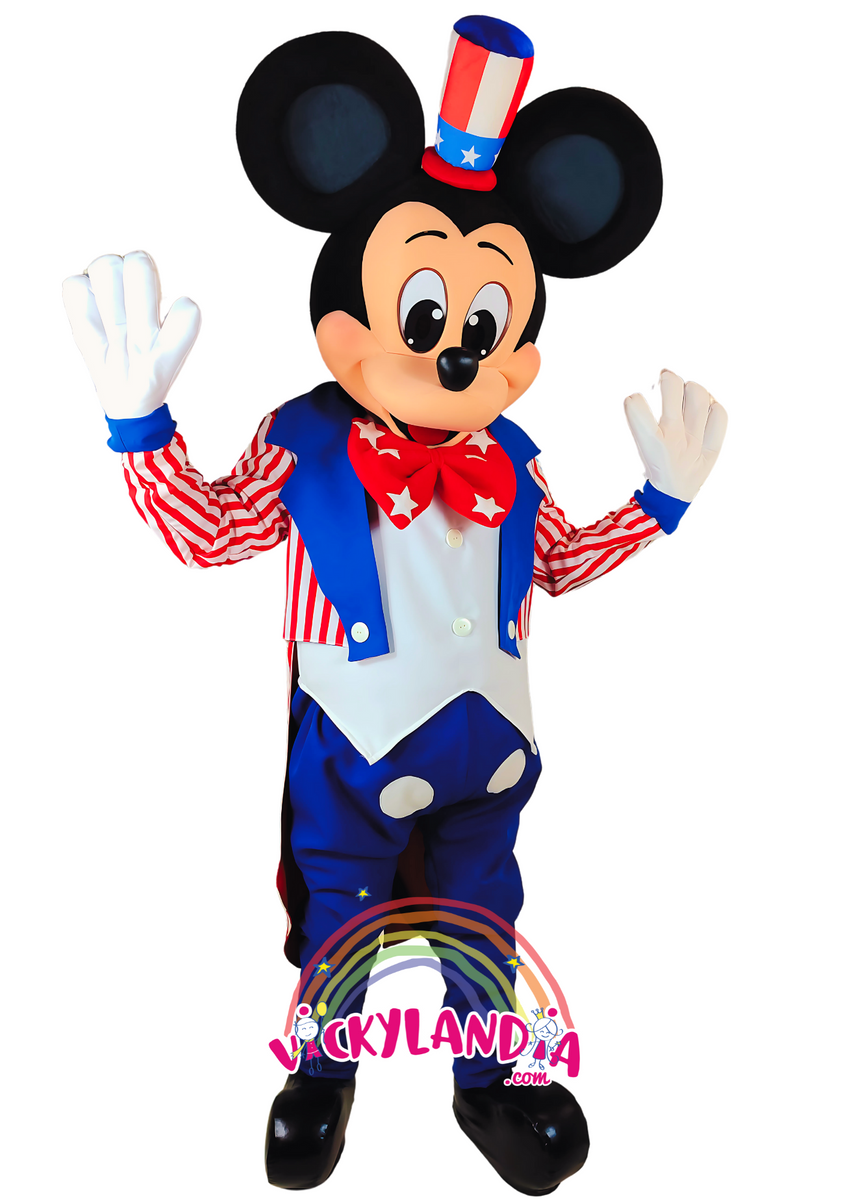 Mascota Ratón Mago - Vickylandia.com