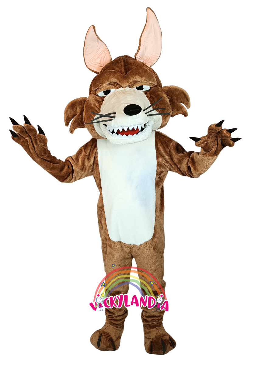 Mascota Lobo Travieso - Vickylandia.com